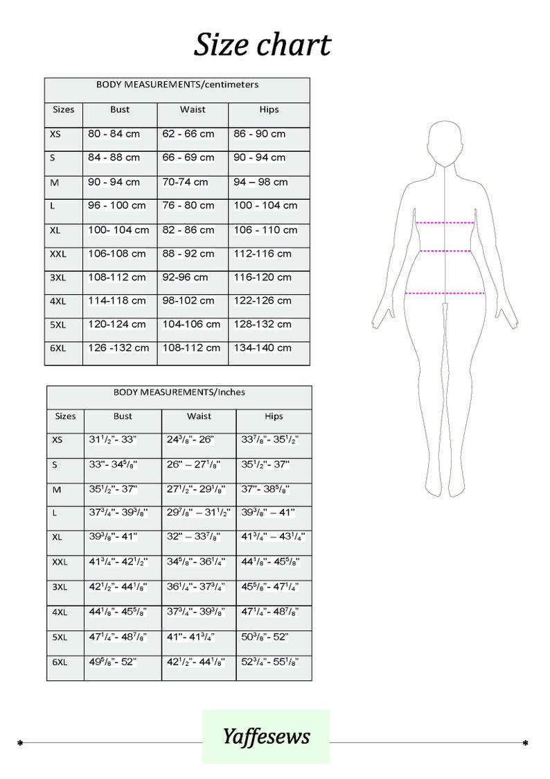 Baggy Trousers Sewing Pattern, Sizes XS-6XL, Oversized Pants Instant ...