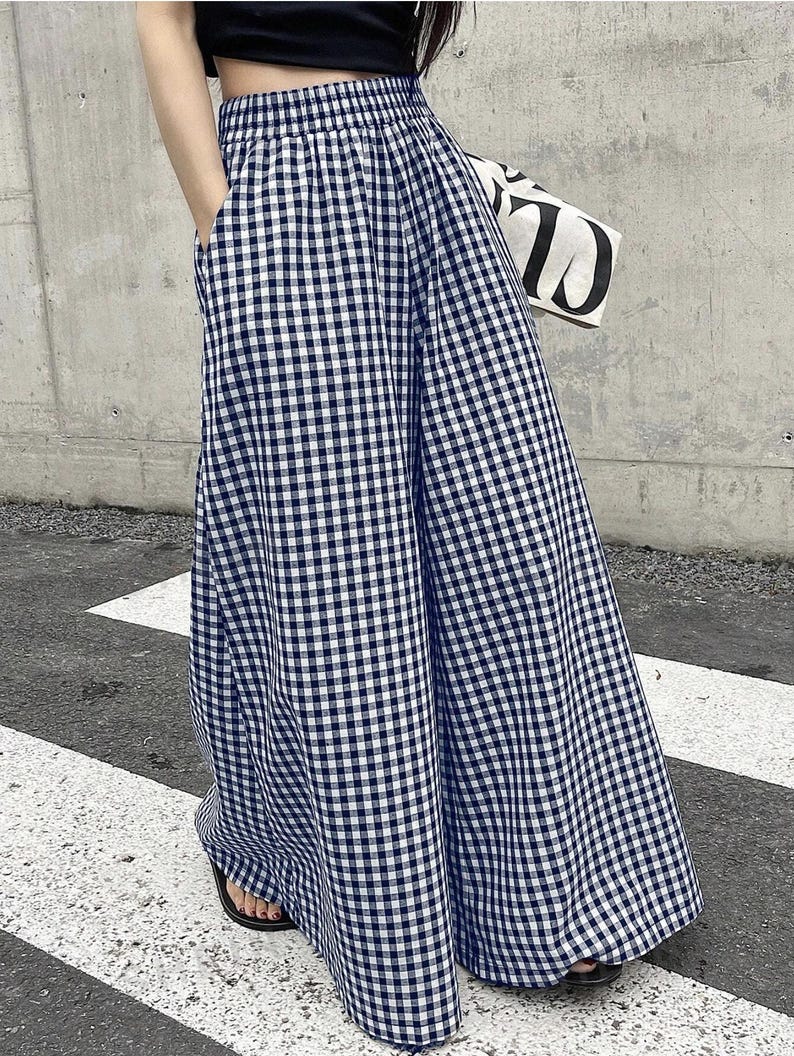 Wide Leg Pants Sewing Pattern, Instant Pdf Download, Sizes XS-3XL, Boho ...