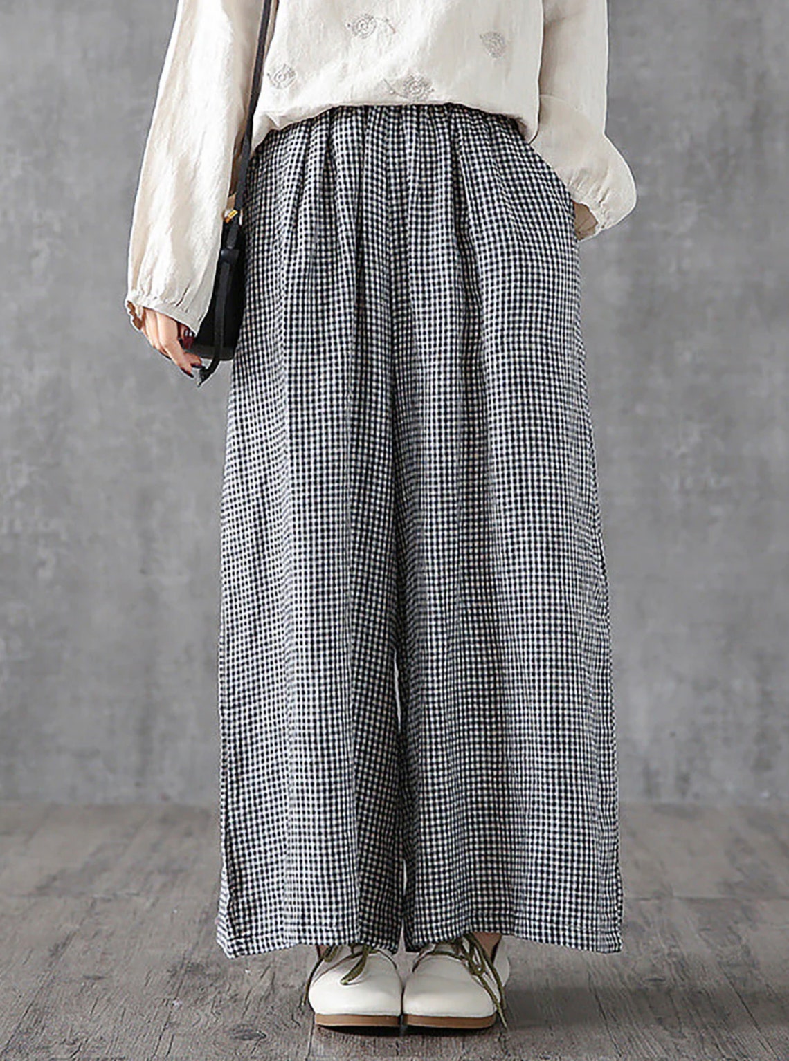 Wide Leg Pants Sewing Pattern, DIY Skirt Pants, Sizes XS-5XL, Instant ...
