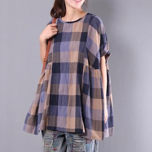 Boxy Top Sewing Pattern, Oversized Boho Top PDF Download - Sizes XS-XXL ...