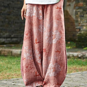 Wide Legged Trousers Sewing Pattern, Bloomers Pants, Instant PDF ...