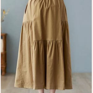 Ruffled Skirt Sewing Pattern, Beginner Friendly, Instant Download PDF ...