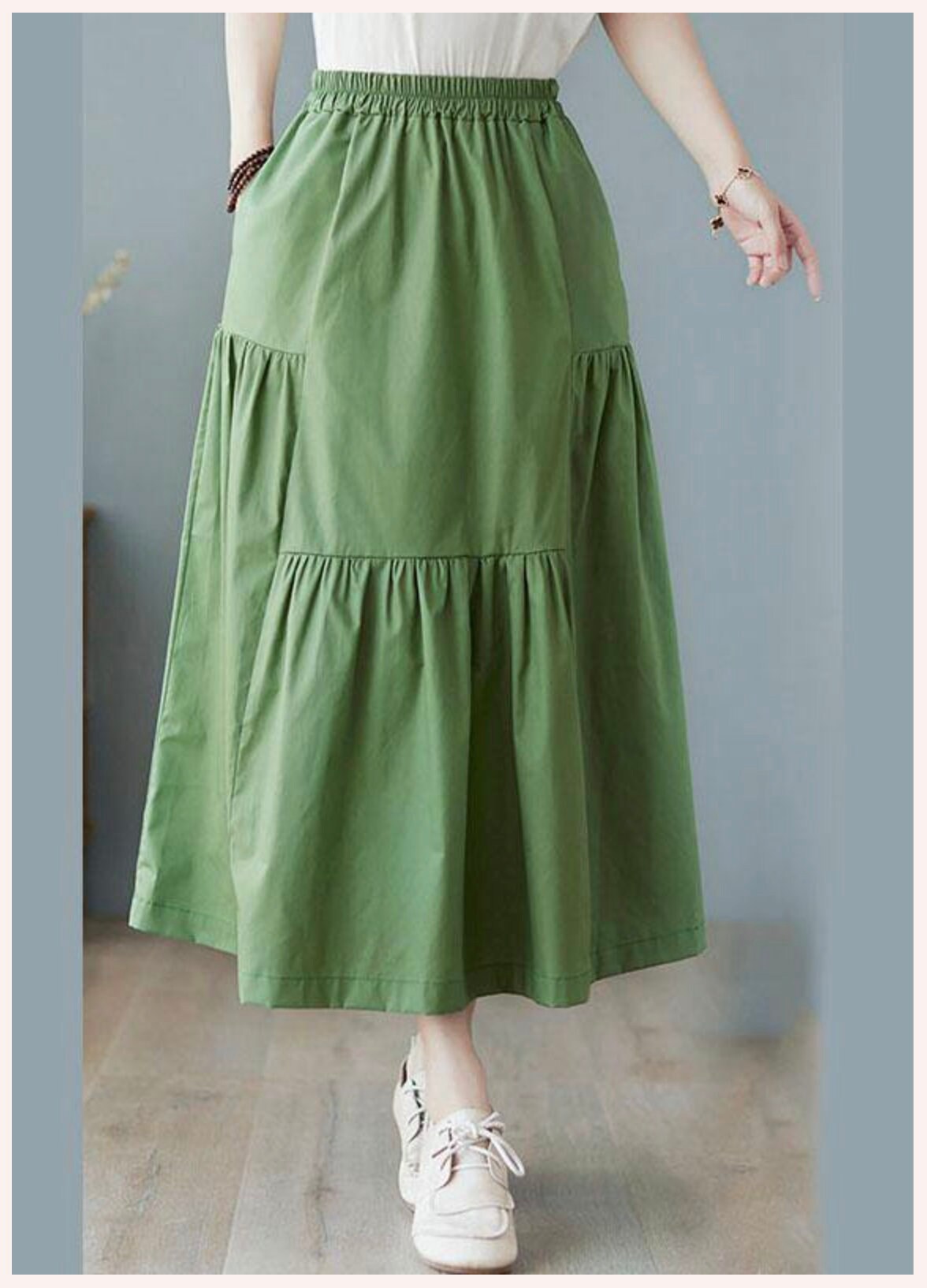 Ruffled Skirt Sewing Pattern, Beginner Friendly, Instant Download PDF ...