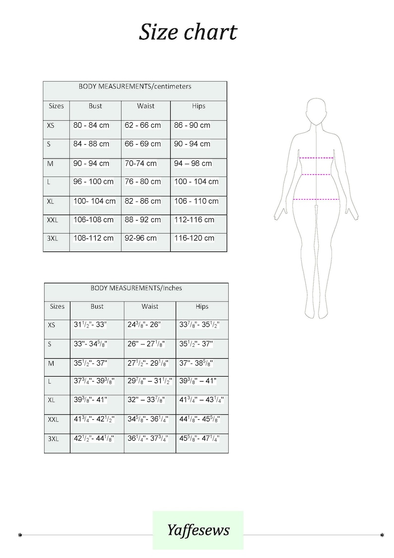 Wide Leg Pants Sewing Pattern, Instant Pdf Download, Sizes XS-3XL, Boho ...