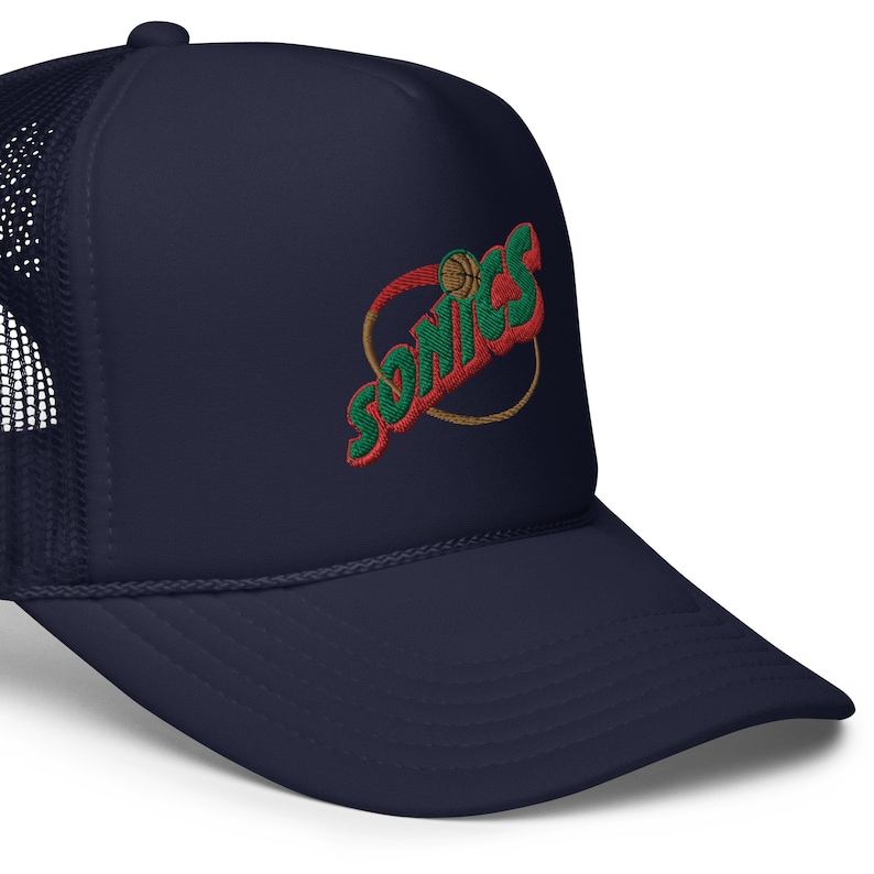 Seattle Supersonics "sonics" Trucker Hat - Etsy