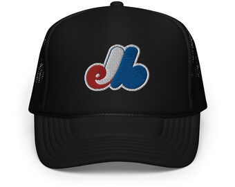 Montreal EXPOS Original Vintage 70s 80s Trucker Hat BECO Official MLB ...