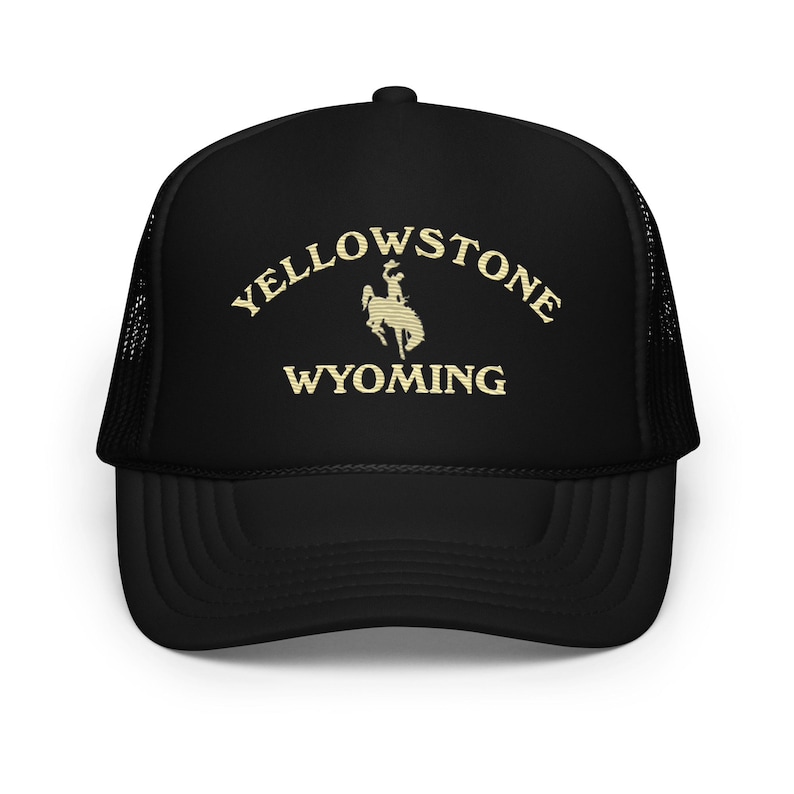 Yellowstone Wyoming Trucker Hat - Etsy