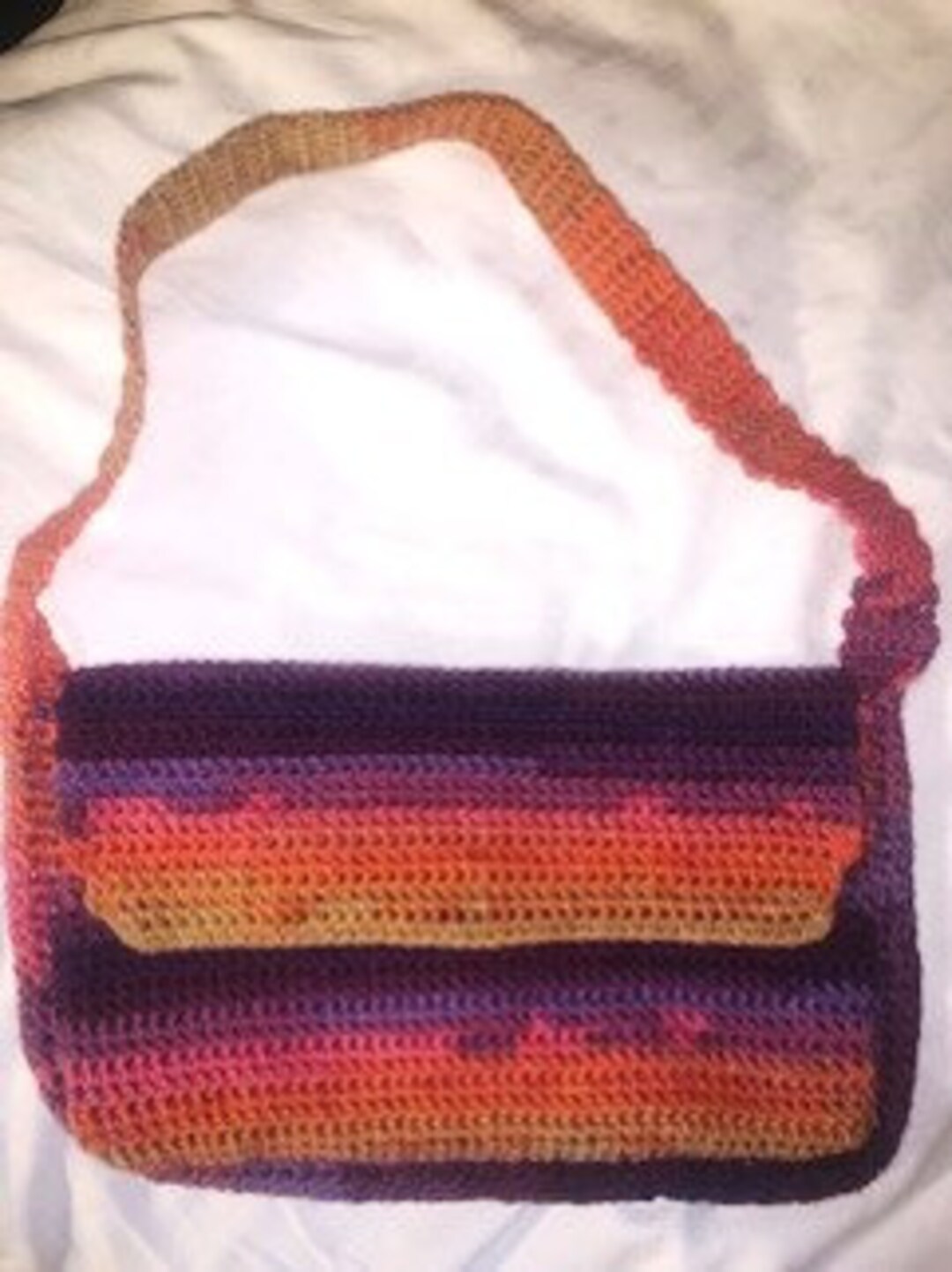 Simple Side Bag Crochet Pattern - Etsy