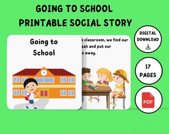 Social Story About Going to the Park | Printable Social Story | Digital ...