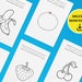 15 Printable Fruit Coloring Pages for Kids Fun Activity Coloring Pages ...
