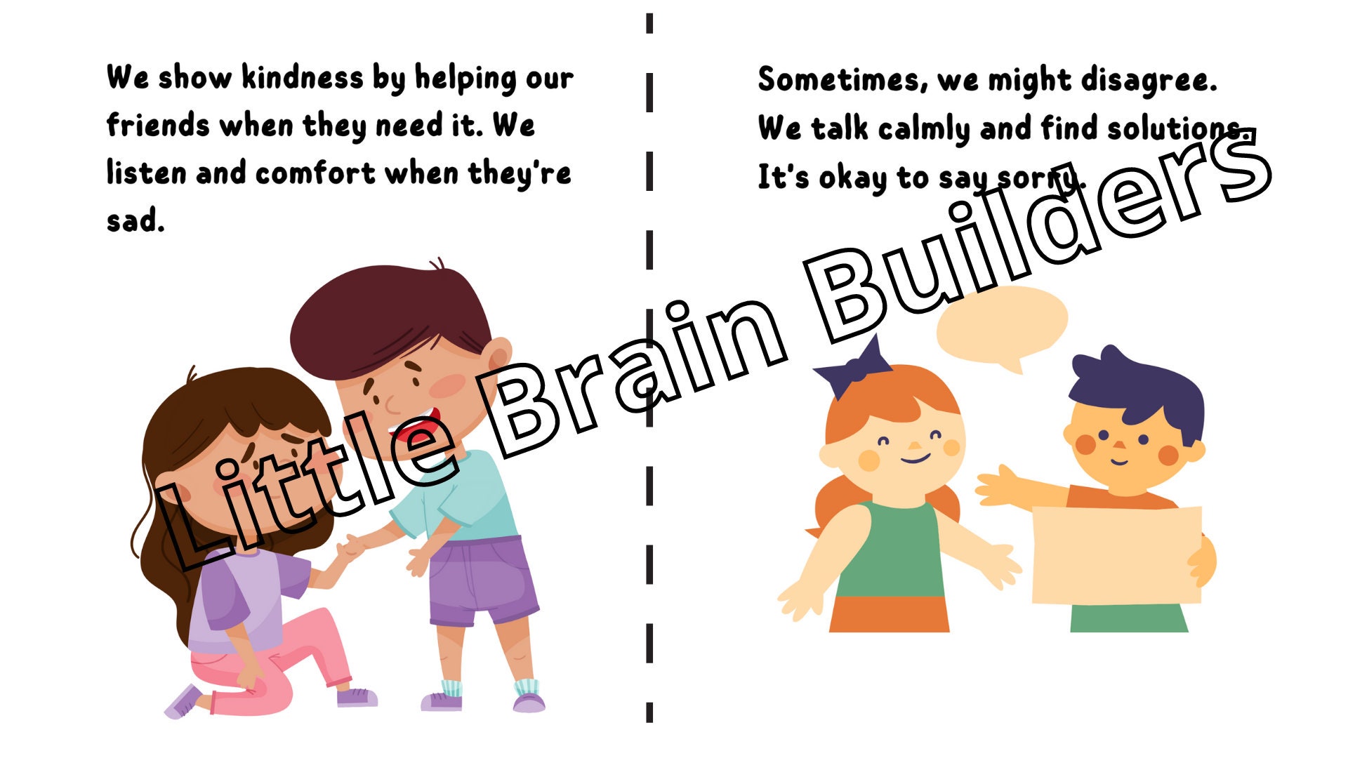 Printable Social Story About Friendship How to Be A Good Friend Social ...