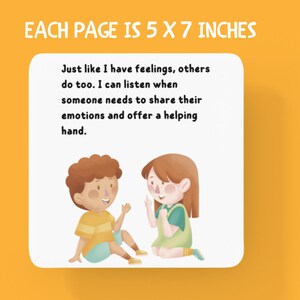 Dealing With Emotions Printable Social Story | Social Story About ...