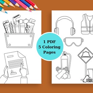 5 Printable Construction Coloring Pages for Kids | Fun Activity ...