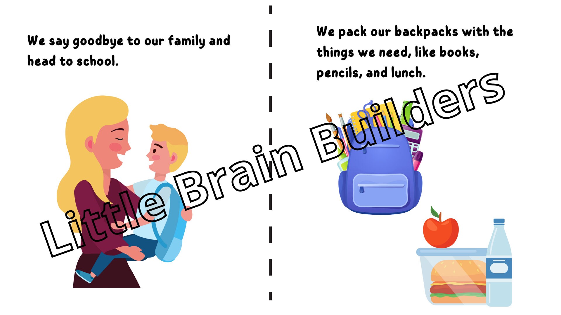 Social Story About Going to School | Printable Social Story | Digital ...