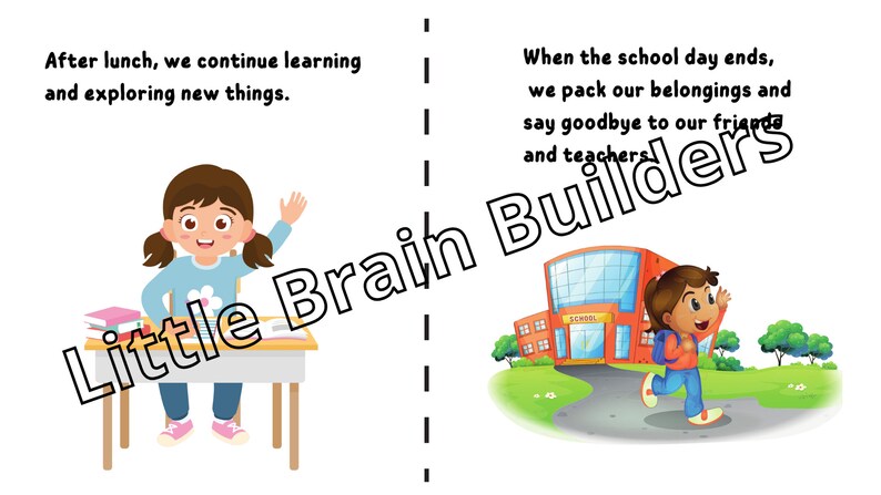 Social Story About Going to School | Printable Social Story | Digital ...