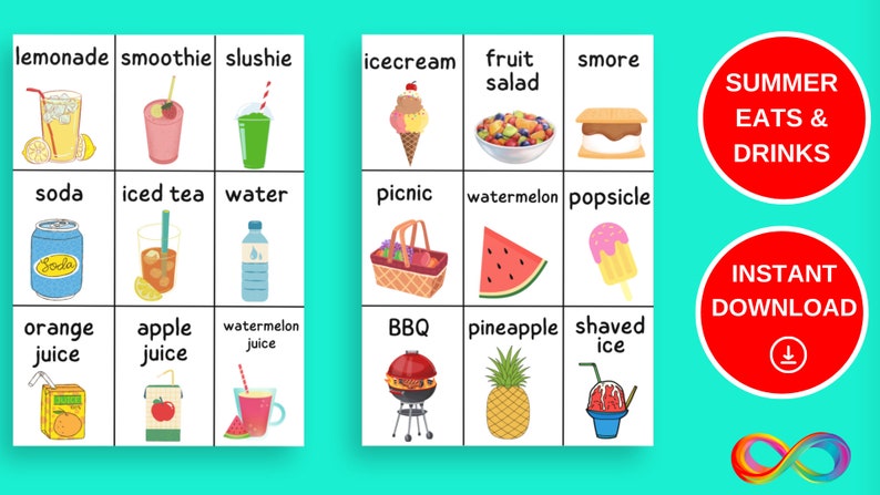 99 Printable Summer Pecs Cards for Kids | Visual Communication Summer ...
