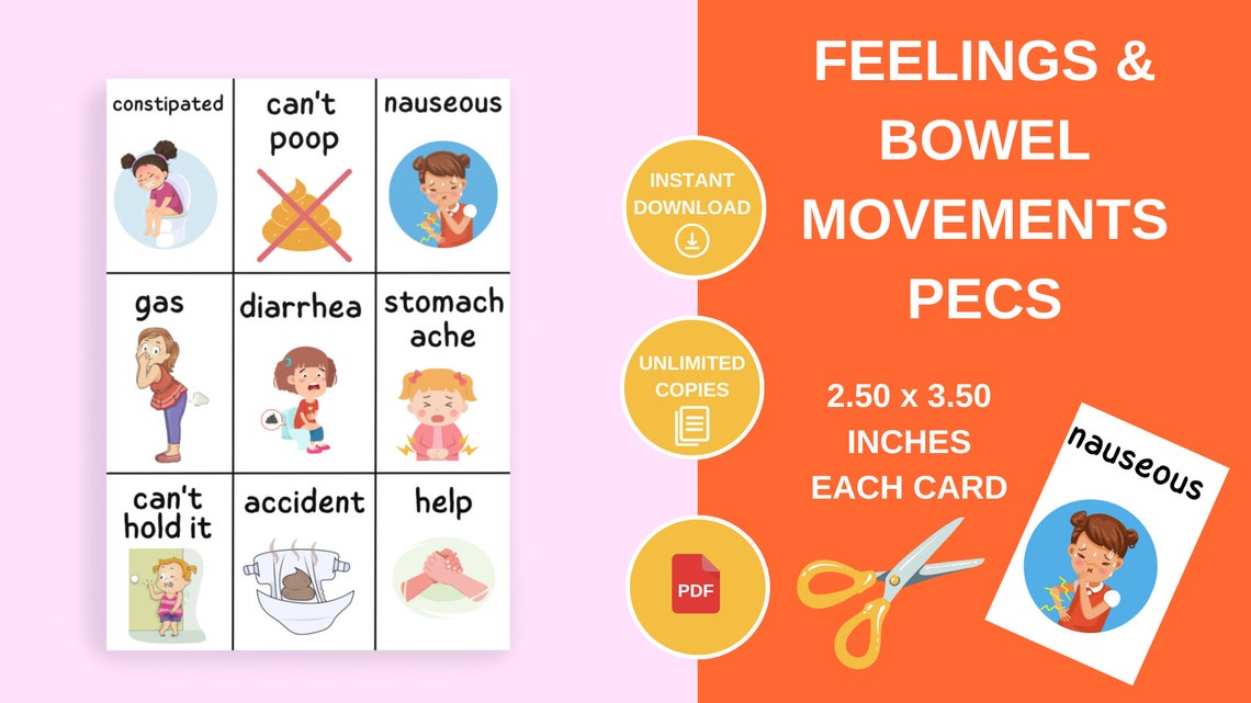 36 Printable Pecs Communication Cards for Potty Training for Girls ...