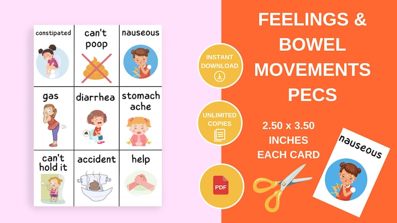 36 Printable Pecs Communication Cards for Potty Training for Girls ...