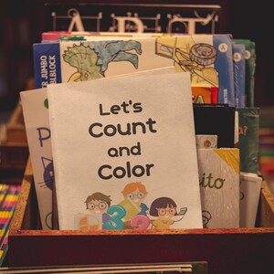 Count and Color Pages for Kids | Digital and Printable Coloring Pages ...