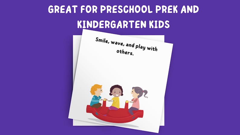 Social Story About Going to the Park | Printable Social Story | Digital ...