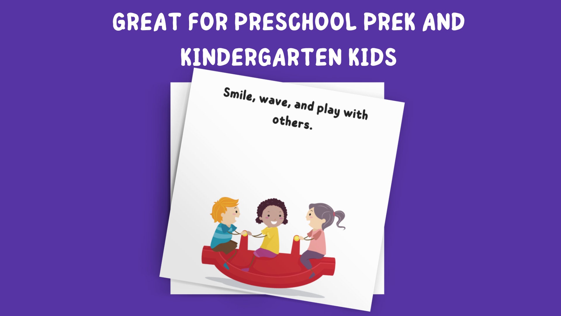 Going to the Park Social Story | Preschool Social Skills (digital ...