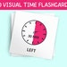 10 Visual Time Countdown Flashcards Visual Timer Cards for - Etsy UK