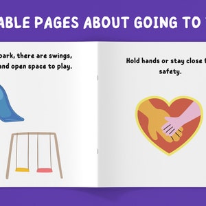 Social Story About Going to the Park | Printable Social Story | Digital ...