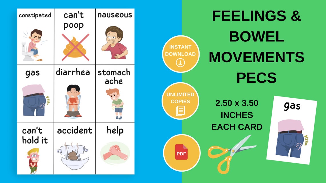 36 Printable Pecs Communication Cards for Potty Training for Boys ...