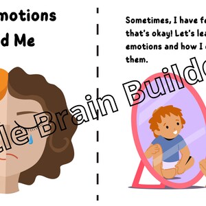 Dealing With Emotions Printable Social Story | Kids Feelings (digital ...