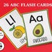 Fruit & Vegetable Alphabet Flashcards | Montessori ABC Cards (digital ...