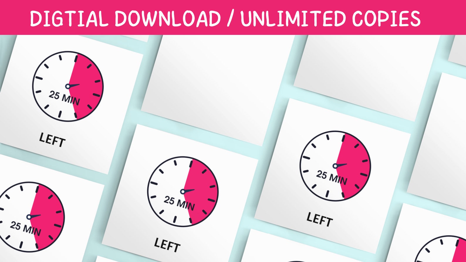 10 Visual Time Countdown Flashcards | Visual Timer Cards for Non Verbal ...