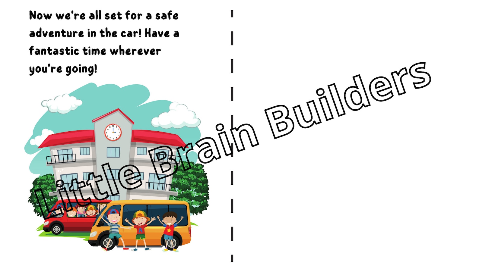 Car Safety Social Story Printable | Kids' Car Ride (digital Download ...
