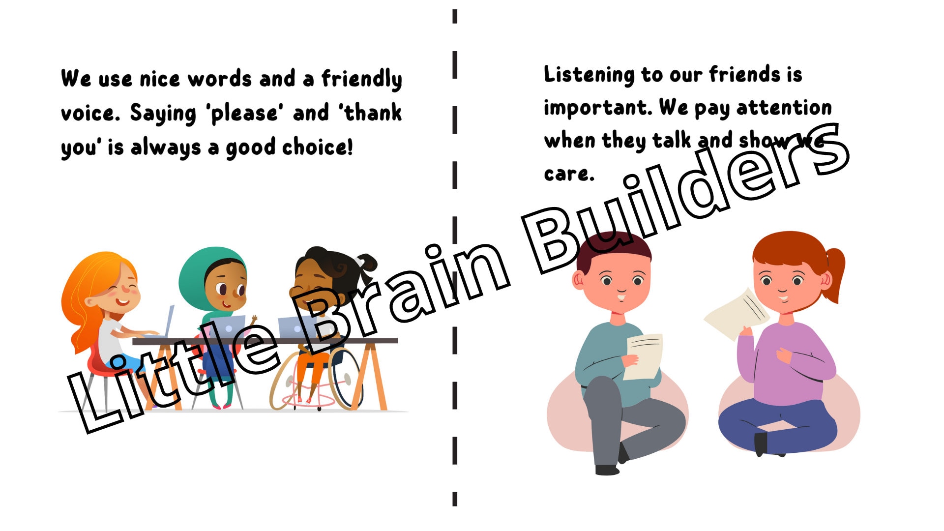 Printable Social Story About Friendship How to Be A Good Friend Social ...