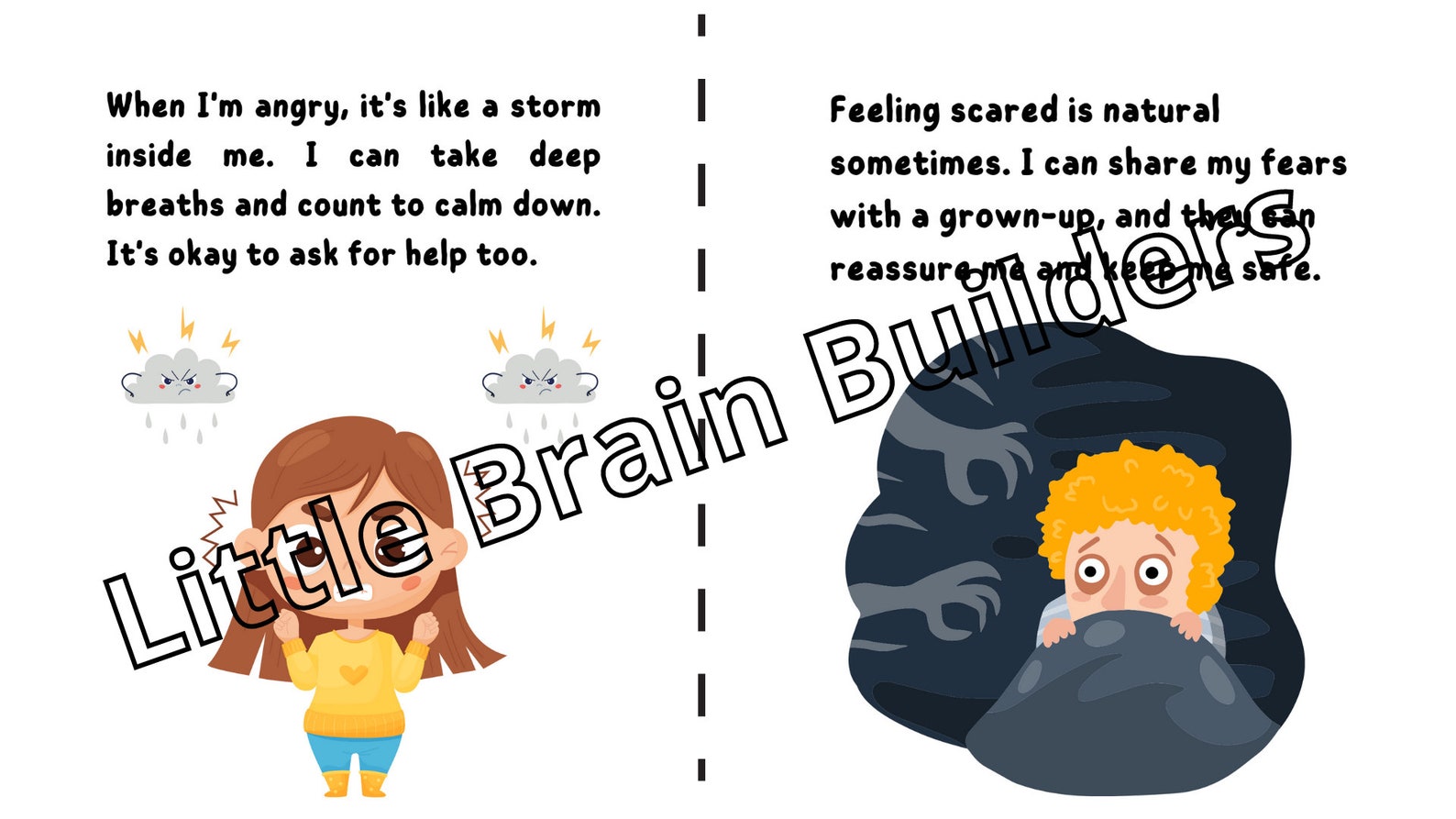 Dealing With Emotions Printable Social Story | Social Story About ...