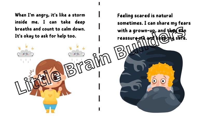 Dealing With Emotions Printable Social Story | Social Story About ...