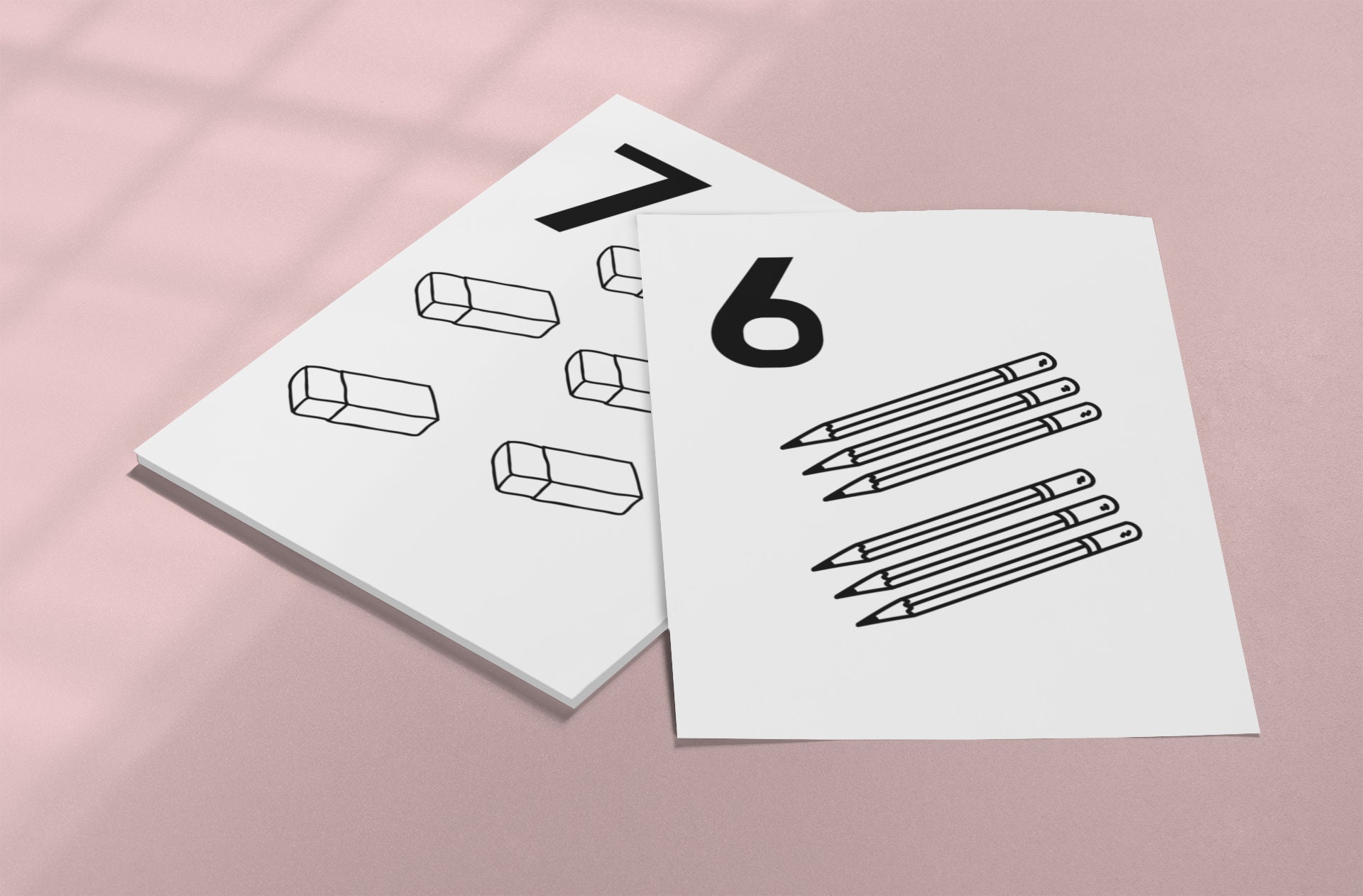 Count and Color Pages for Kids | Digital and Printable Coloring Pages ...