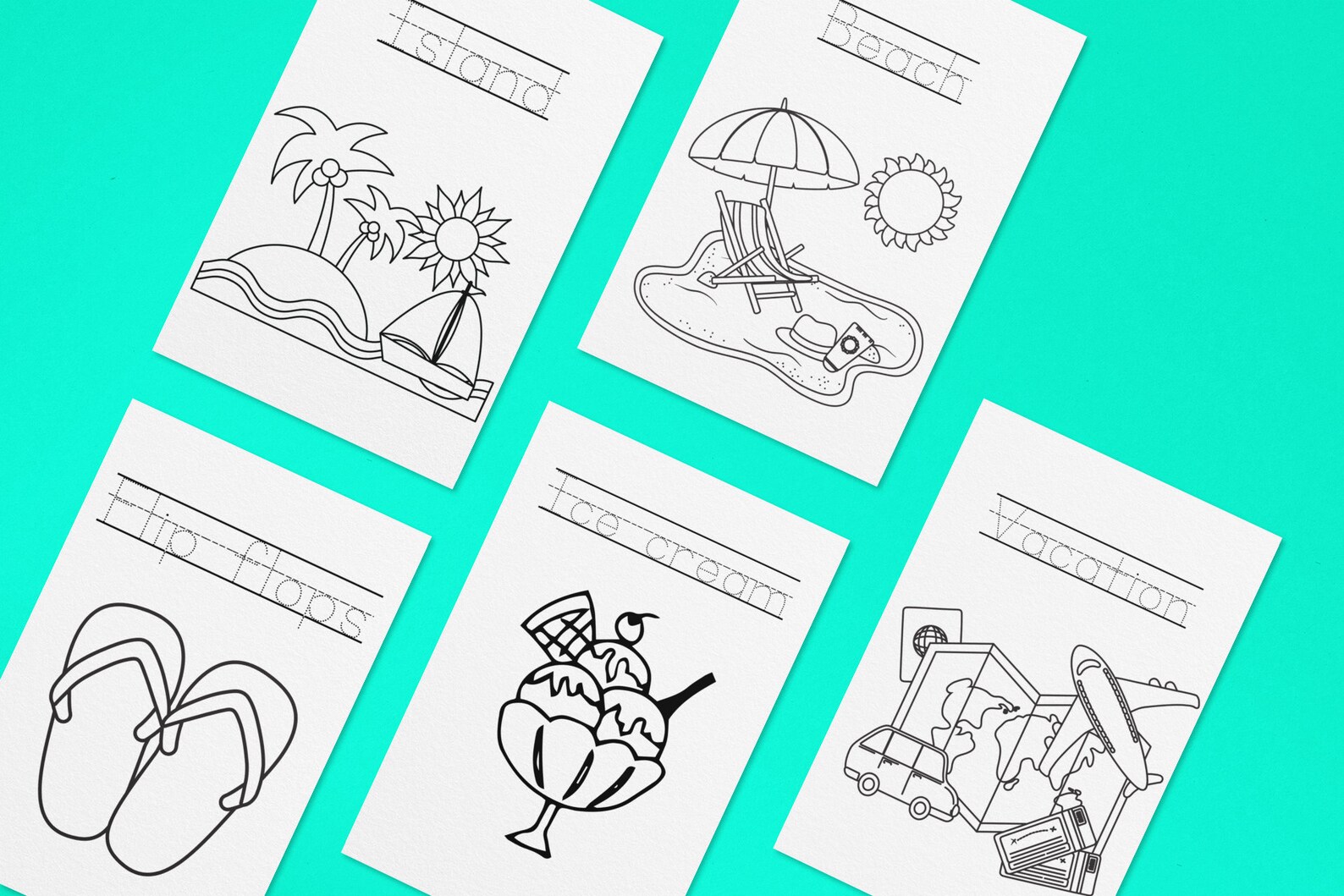 9 Printable Summer Coloring Pages for Kids | Fun Activity Coloring ...