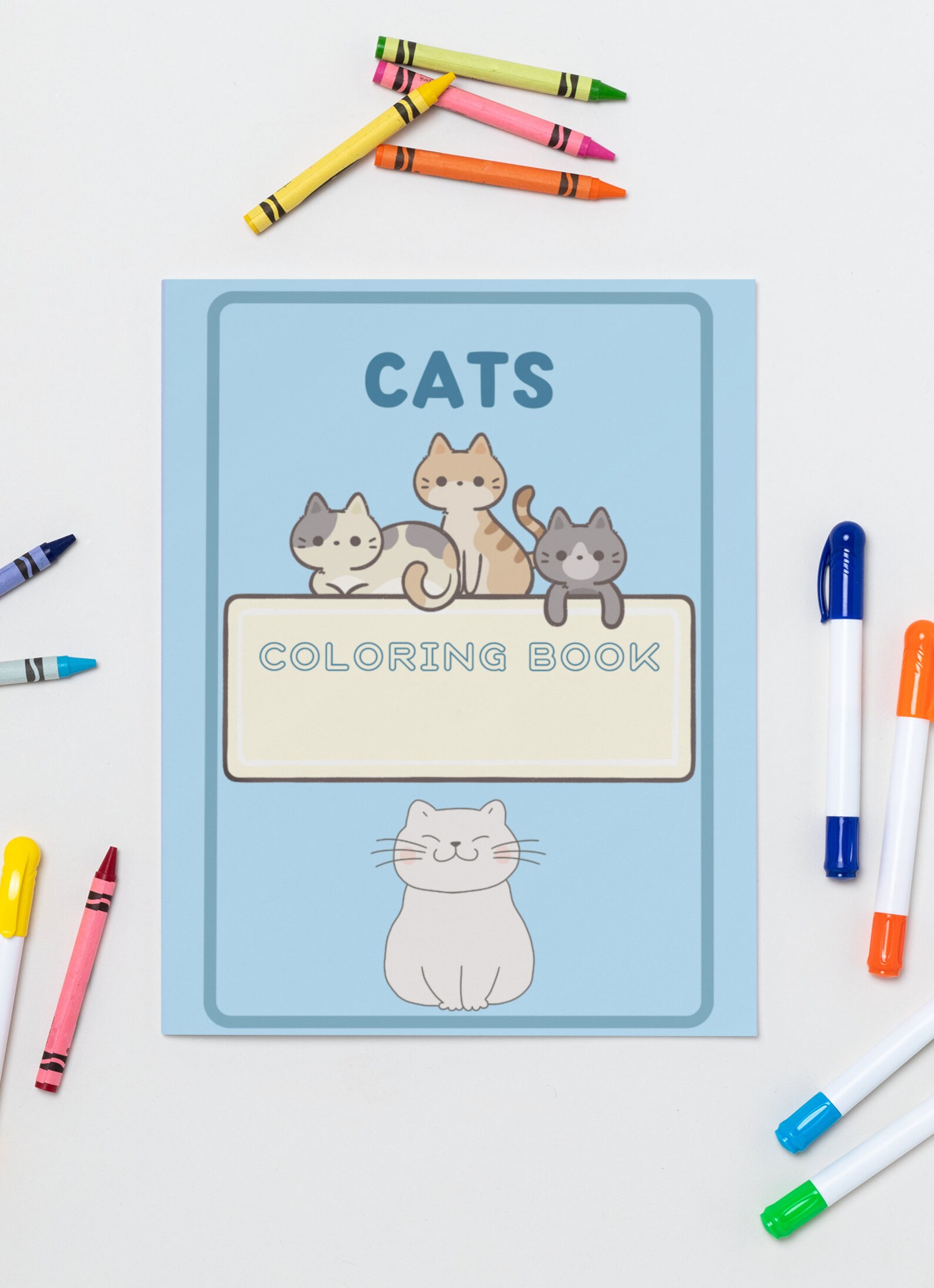 Printable Coloring Pages With Kitt Drawings for Kids | Cat Coloring ...