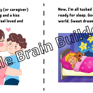 Getting Ready for Bed Printable Social Story for Kids | Going to Bed ...