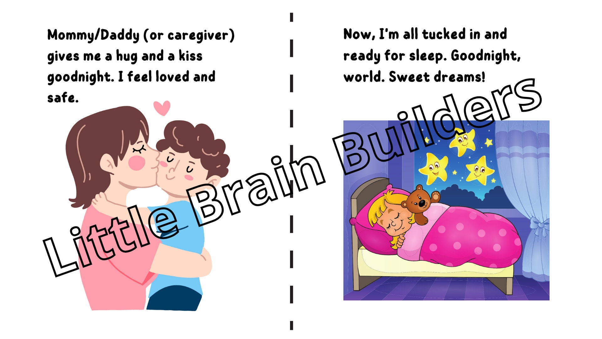 Getting Ready for Bed Printable Social Story for Kids | Going to Bed ...