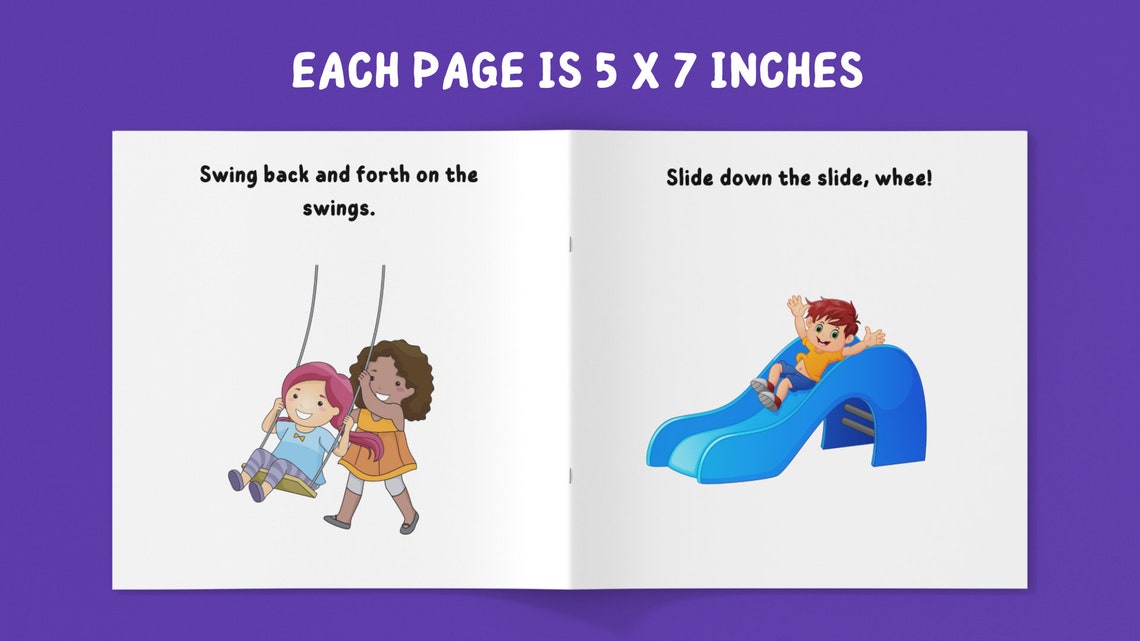 Social Story About Going to the Park | Printable Social Story | Digital ...