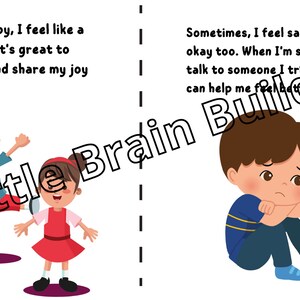 Dealing With Emotions Printable Social Story | Social Story About ...