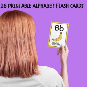 Alphabet Flashcards With Fruits and Vegetables | Educational Flashcards ...