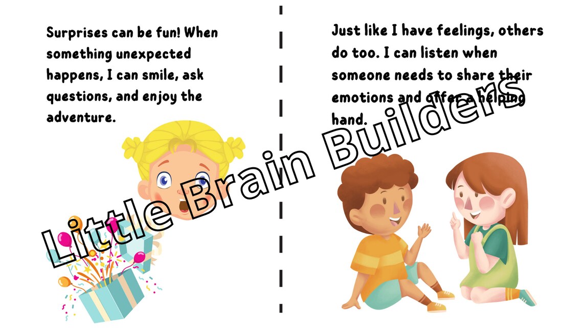 Dealing With Emotions Printable Social Story | Social Story About ...