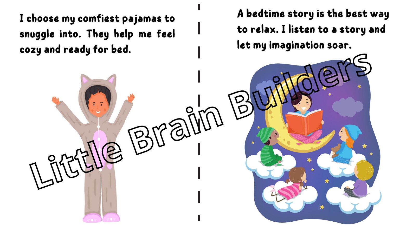 Getting Ready for Bed Printable Social Story for Kids | Going to Bed ...