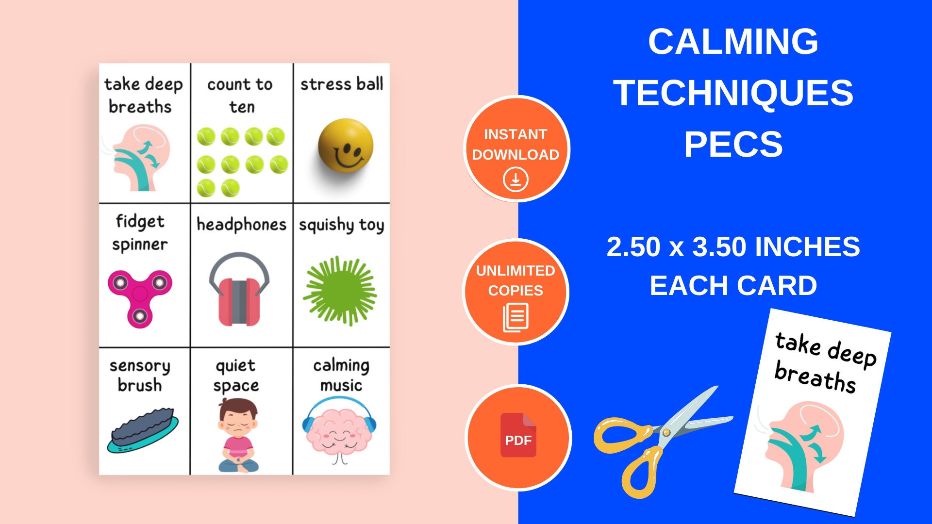 27 Calming Strategies Pecs | Affirmation Pecs | Calming Techniques ...