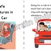 Car Safety Printable Social Story for Kids | Stay Safe in the Car ...