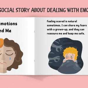 Dealing With Emotions Printable Social Story | Social Story About ...