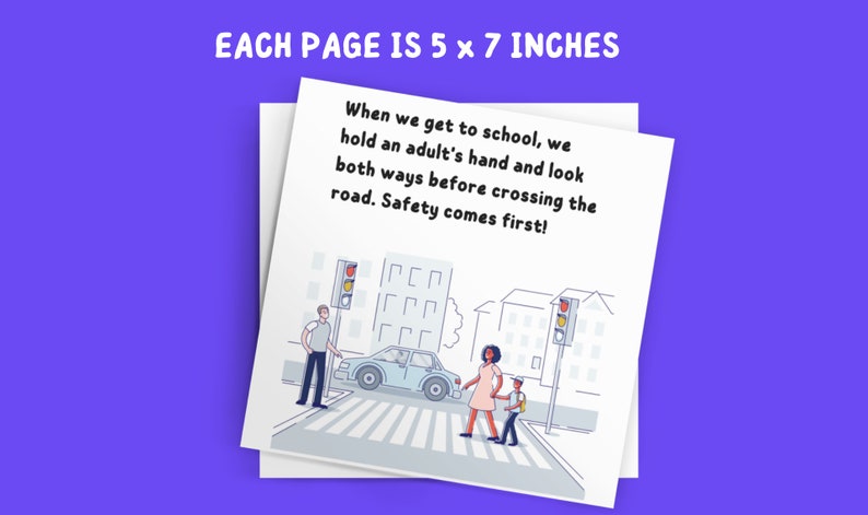 Car Safety Printable Social Story for Kids | Stay Safe in the Car ...