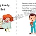 Getting Ready for Bed Printable Social Story for Kids | Going to Bed ...